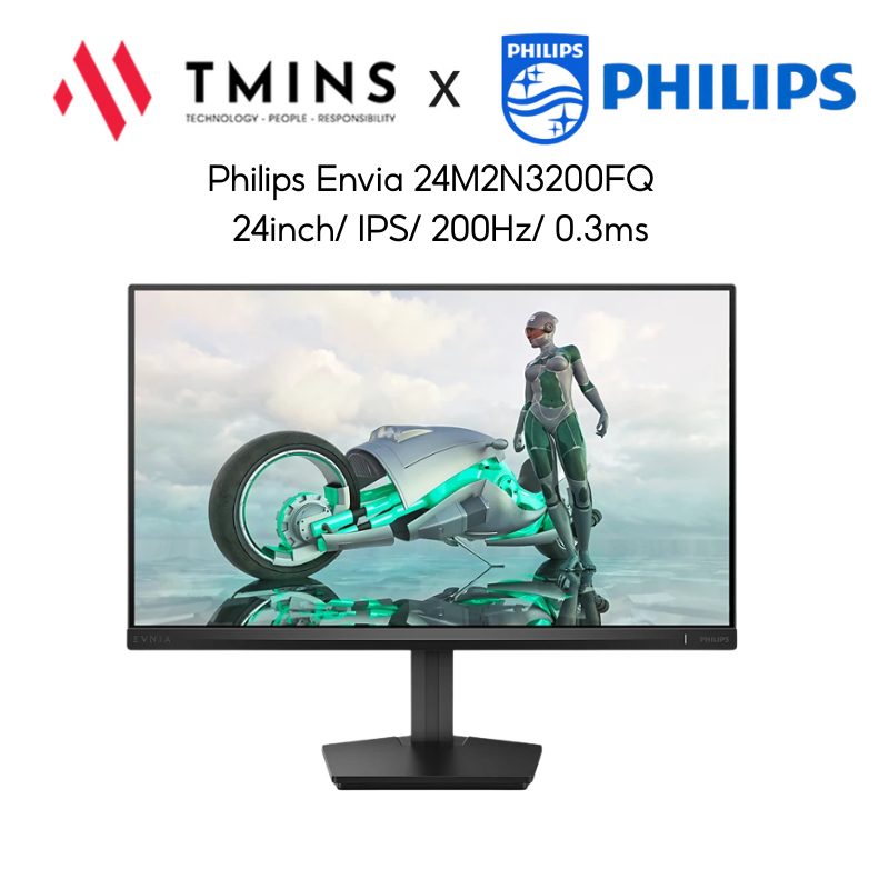 Philips Envia 24M2N3200FQ gaming monitor (24inch/IPS/FHD/200Hz/0.3ms ...