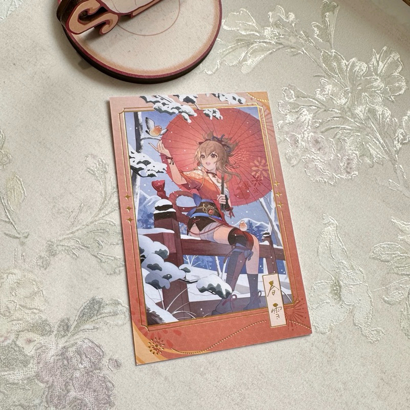 (Available from Chinese artists) Genshin Impact Yoimiya Snow Spring ...