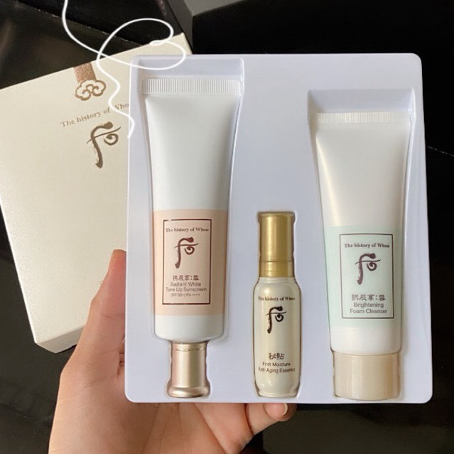 Whoo Seol Radiant White Tone Up Sunscreen SPF50+/PA++++ 50ML | Shopee ...