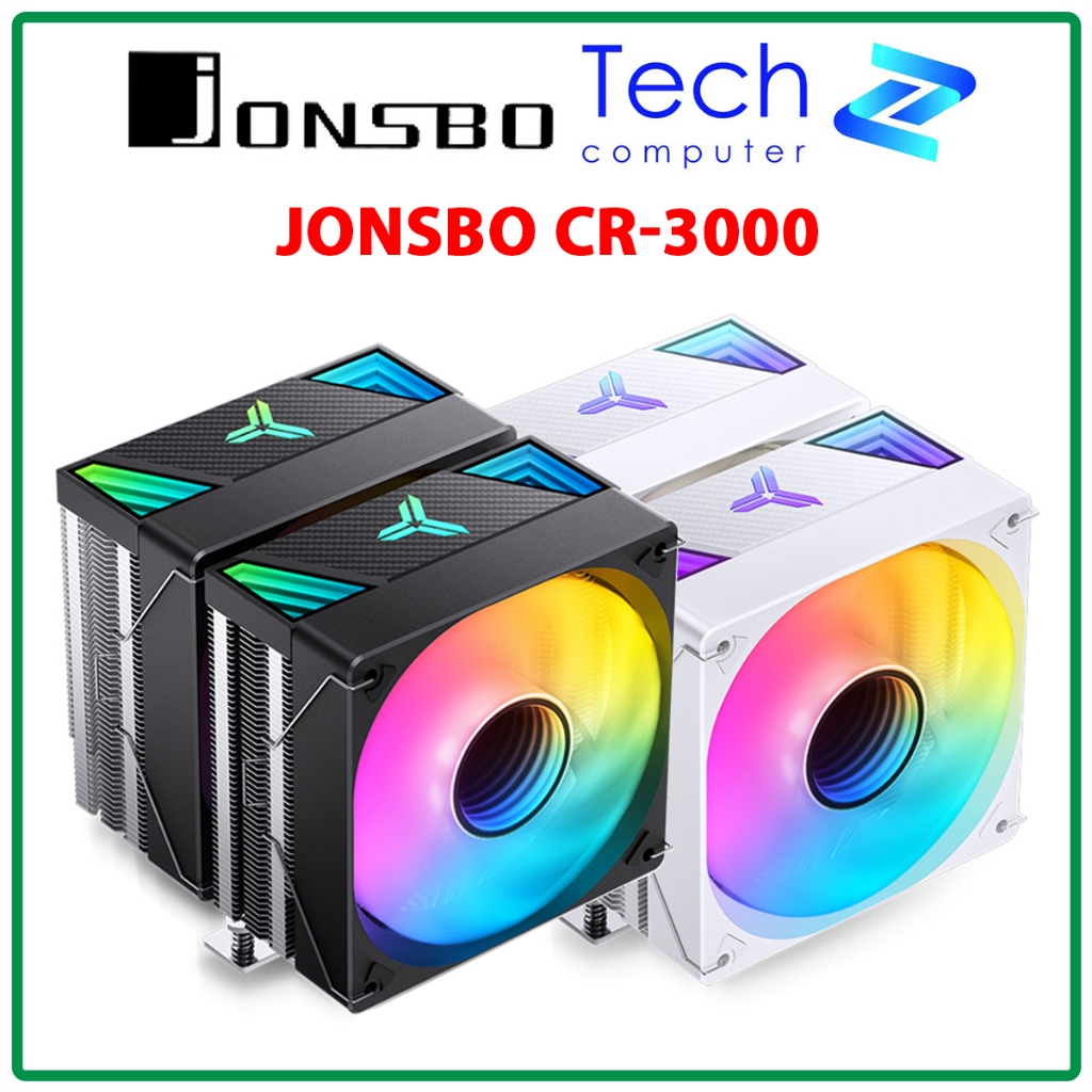 JONSBO CR3000 ARGB Air Cooler (Black / White) – 7 Copper Pipe CPU ...
