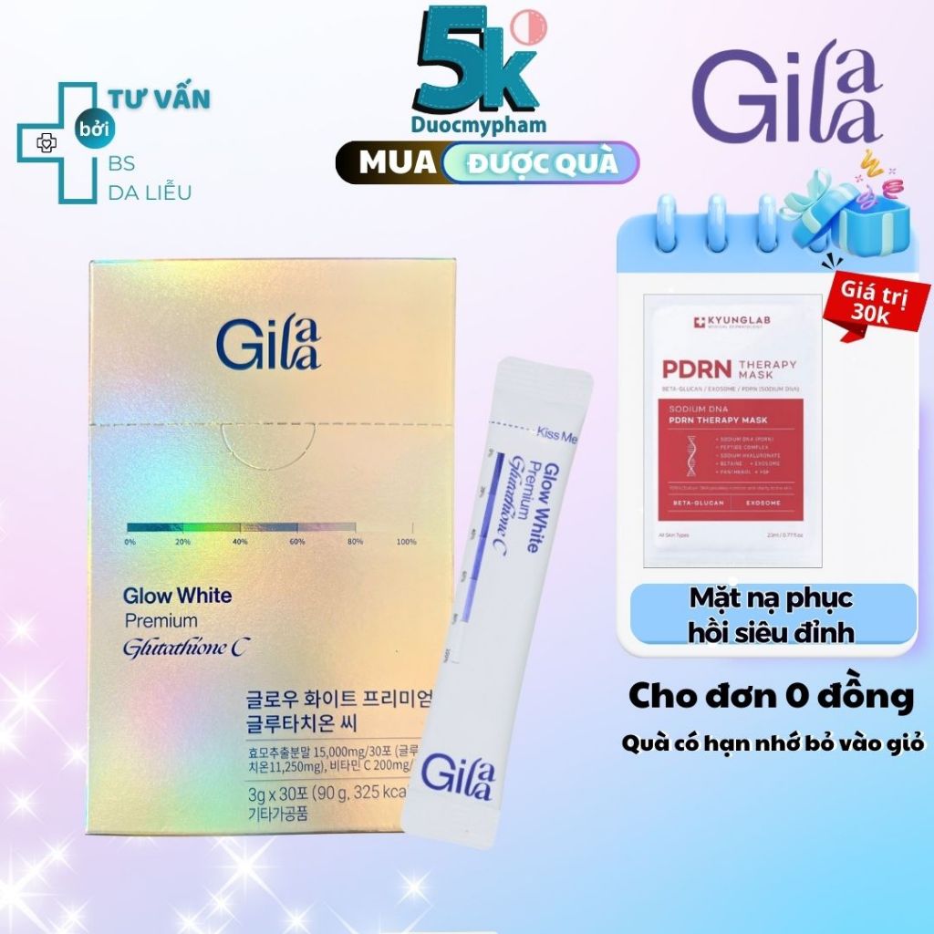 Glutathione C Gilaa skin whitening lozenges help whiten and prevent ...