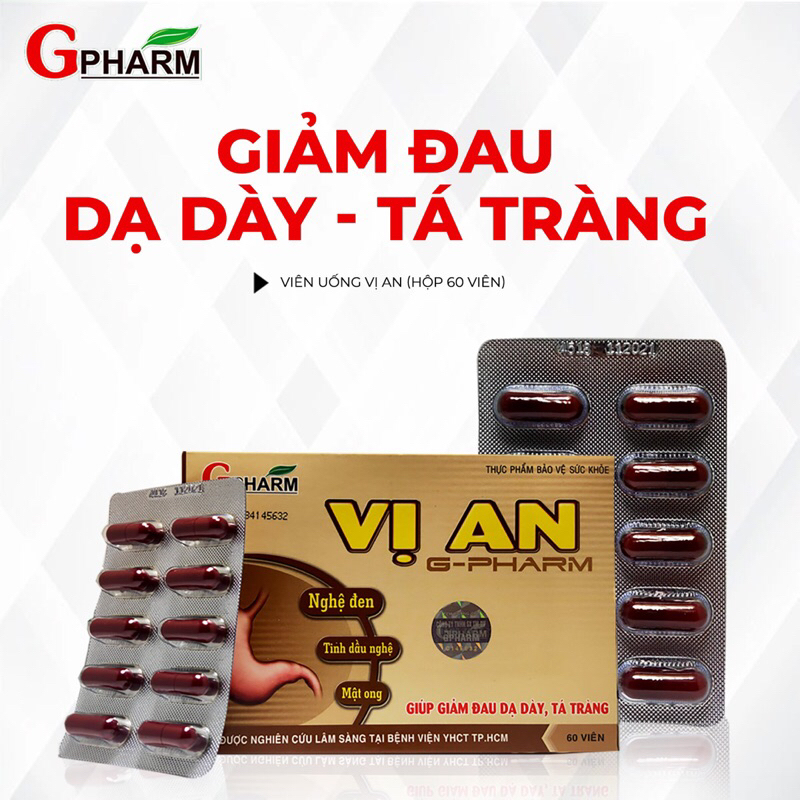 VI AN pills (Box of 60 pills) Supports the prevention of ulcers ...