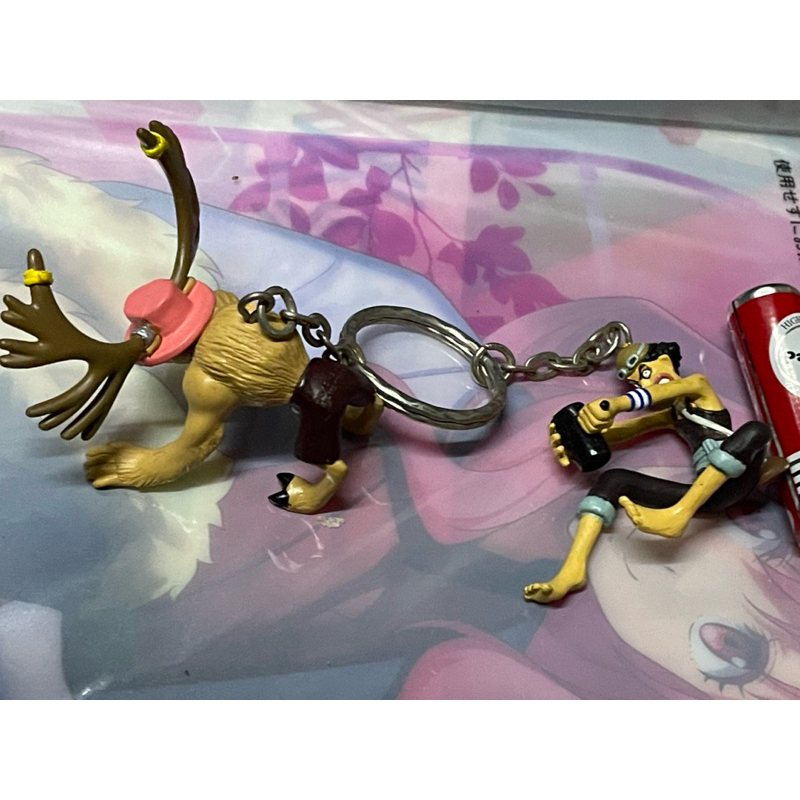 Chopper and Usopp model keychain in one piece | Shopee Malaysia