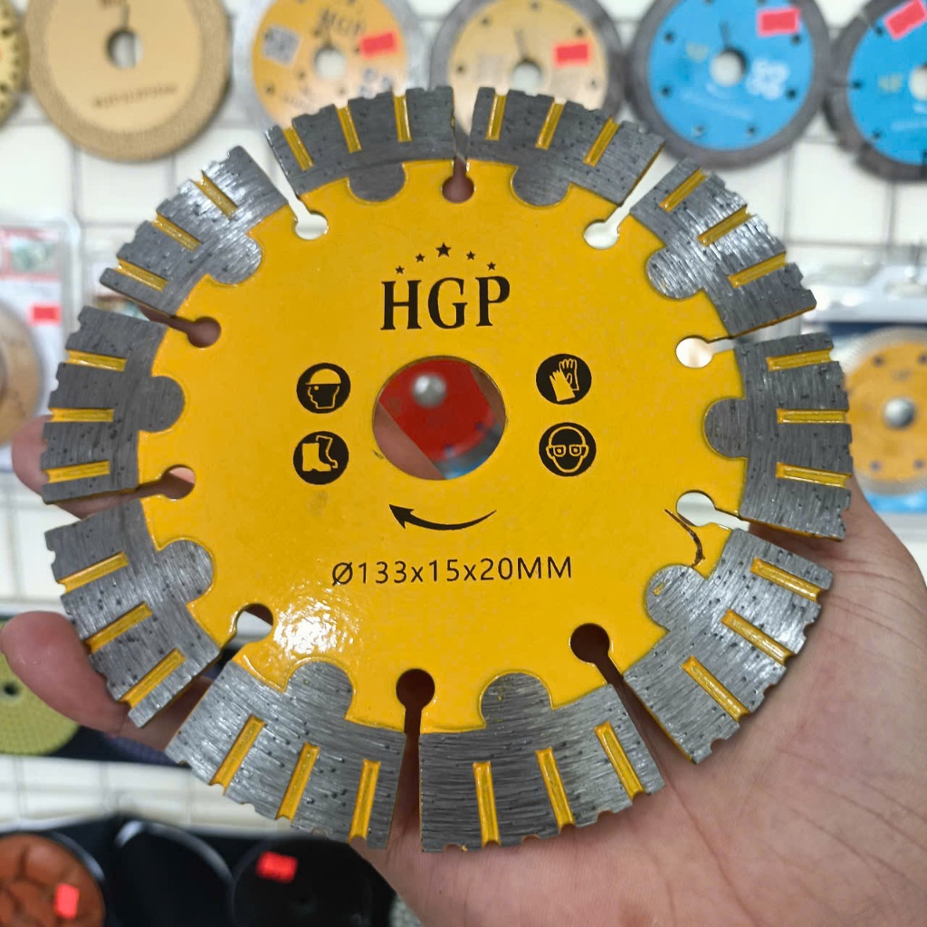 HGP 133mm groove cutting blade, electric and water wall cutting blade ...