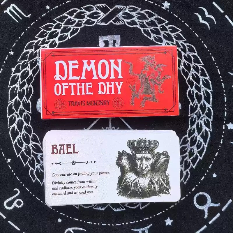 New Tarot Demon of the Dhy Oracle E4 Nifoki Deck | Shopee Malaysia