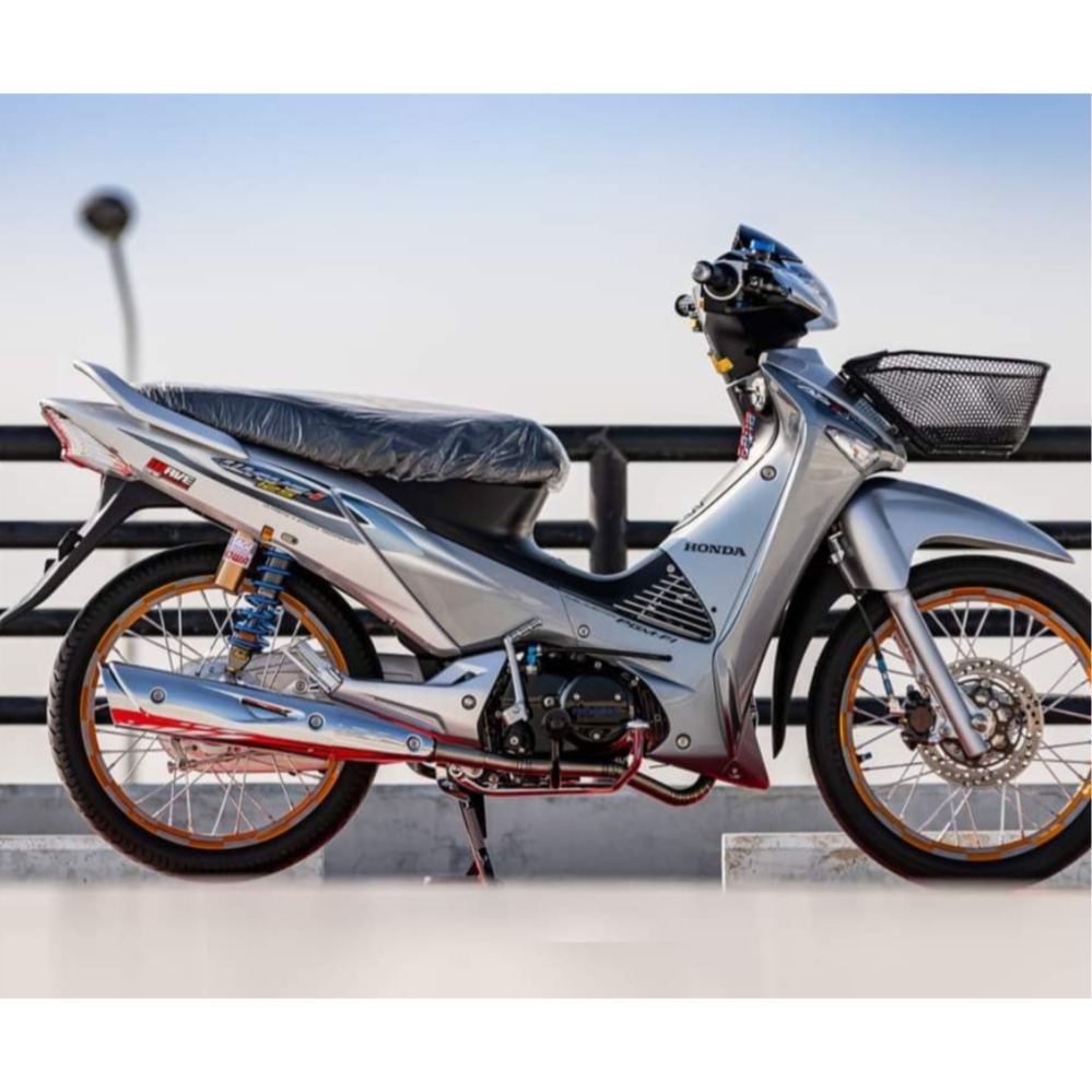 Wave 125i removable stamp, silver gray model, super sharp standard ...
