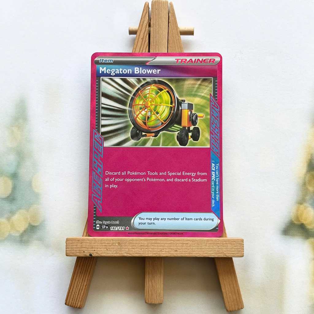 Pokemon Megaton Blower 182/191 Picture Card - Flying Sparks Ace Rare ...