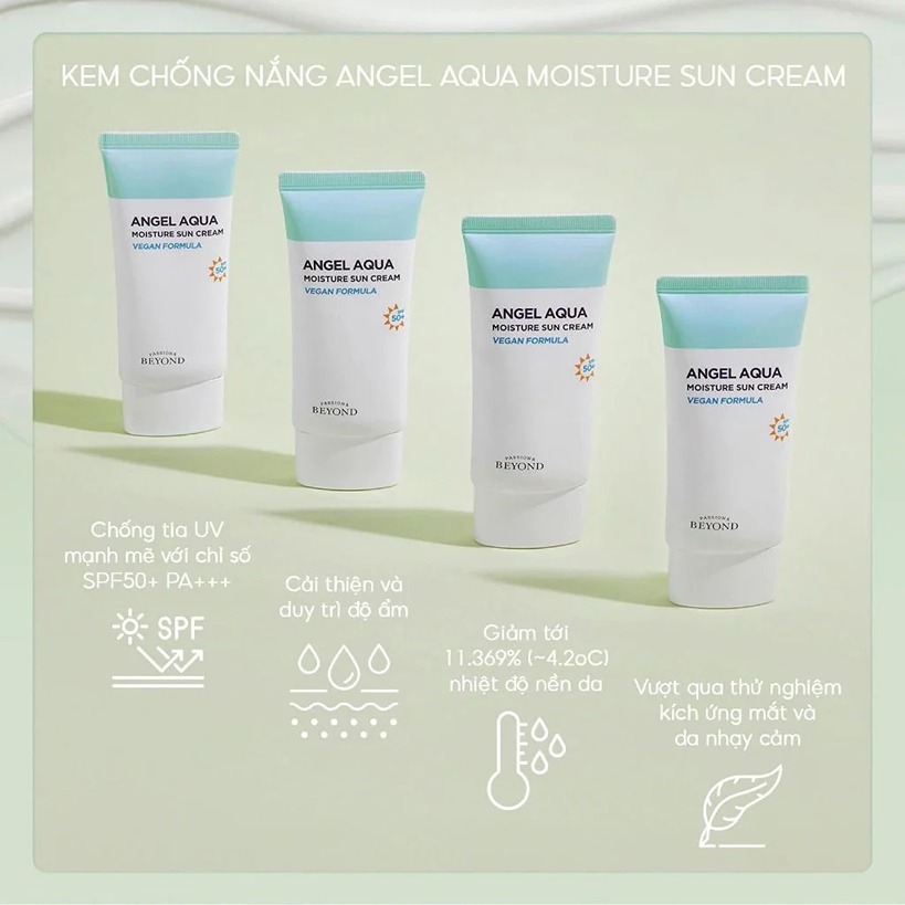 Angel Aqua Moisture Sun/ Tone Up Cream BEYOND SPF 50+/PA++ 50ml | Shopee Malaysia