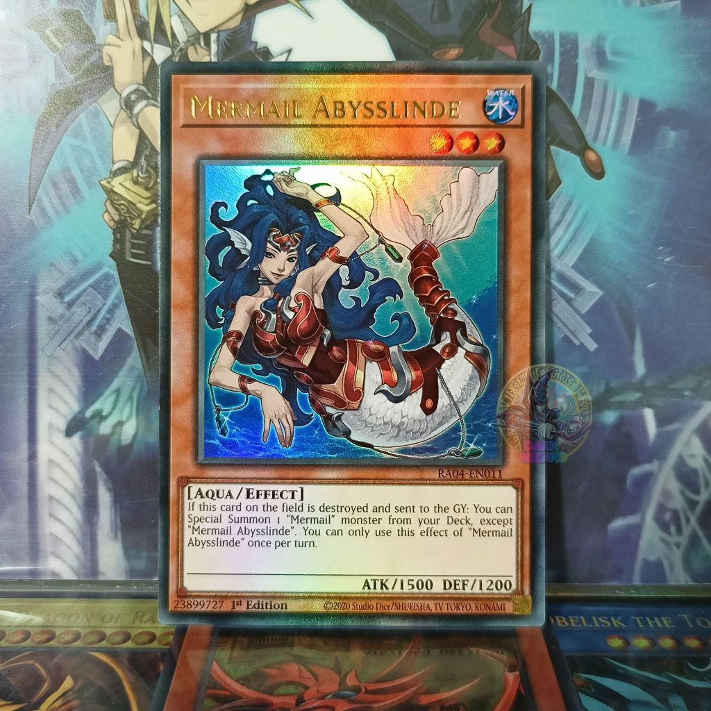 Mermail Abysslinde – RA04-EN011 – Super/Ultra Rare [Yugioh Card ...