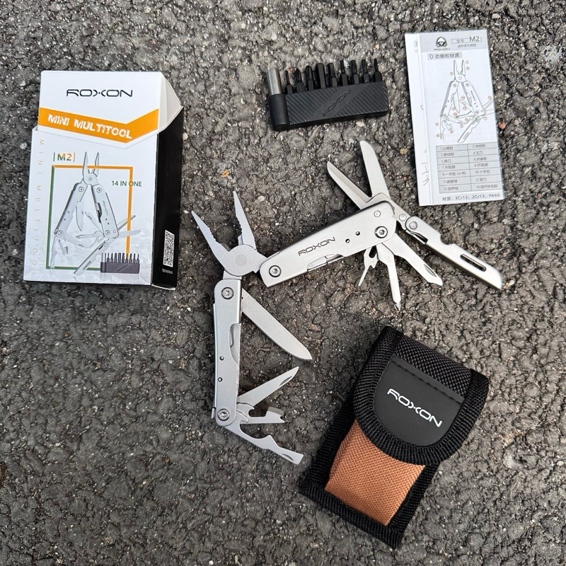 Hungtool - Roxon M2 Mini 14in1 multi-purpose scissors pliers | Shopee ...
