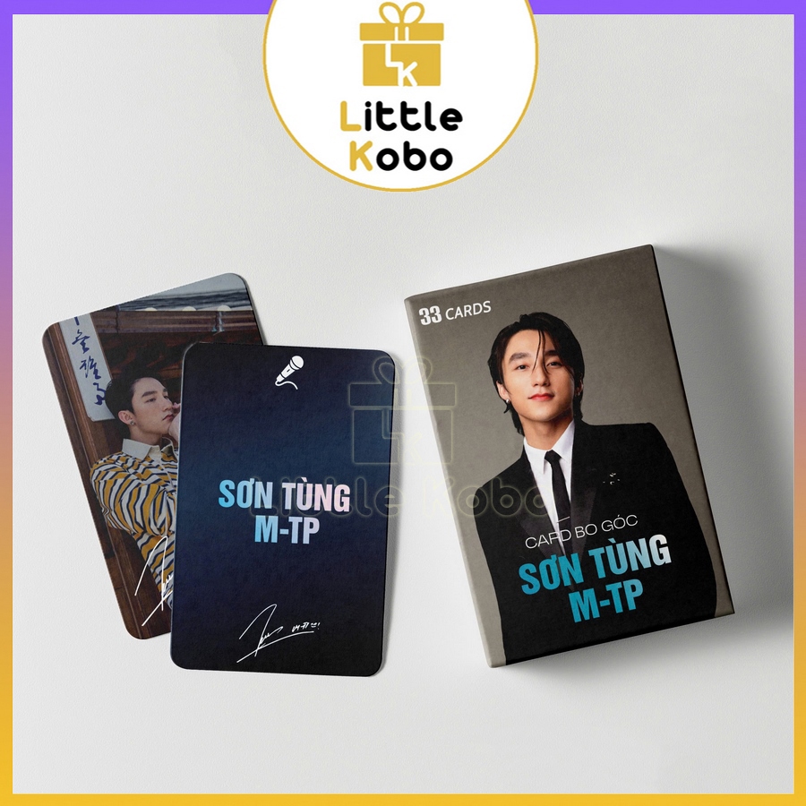 [33 Cards] Lomo Card Son Tung MTP Signature Singer Photo Photocard ...