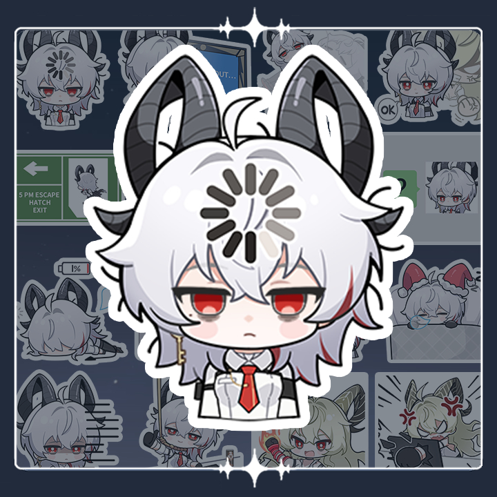 [Wuthering Waves] zani Sticker - chibi zani Sticker | Shopee Malaysia