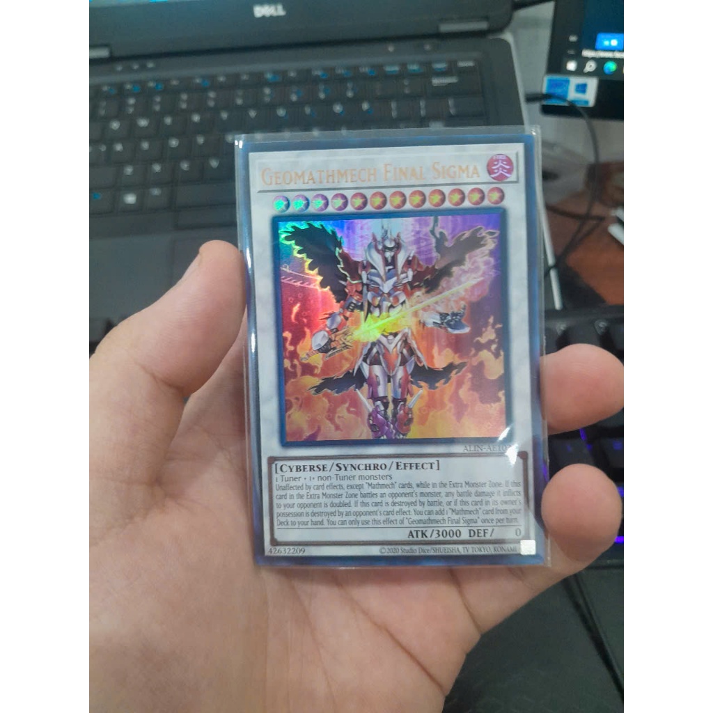 [ 20250518 ] Yugioh Geomathmech Final Sigma ALIN-AE103 Card | Shopee ...