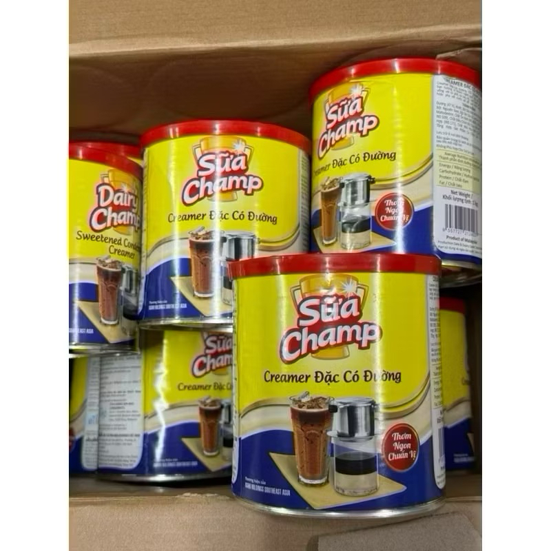 1 box of champ condensed milk 1kg - sweetened condensed creamer ...