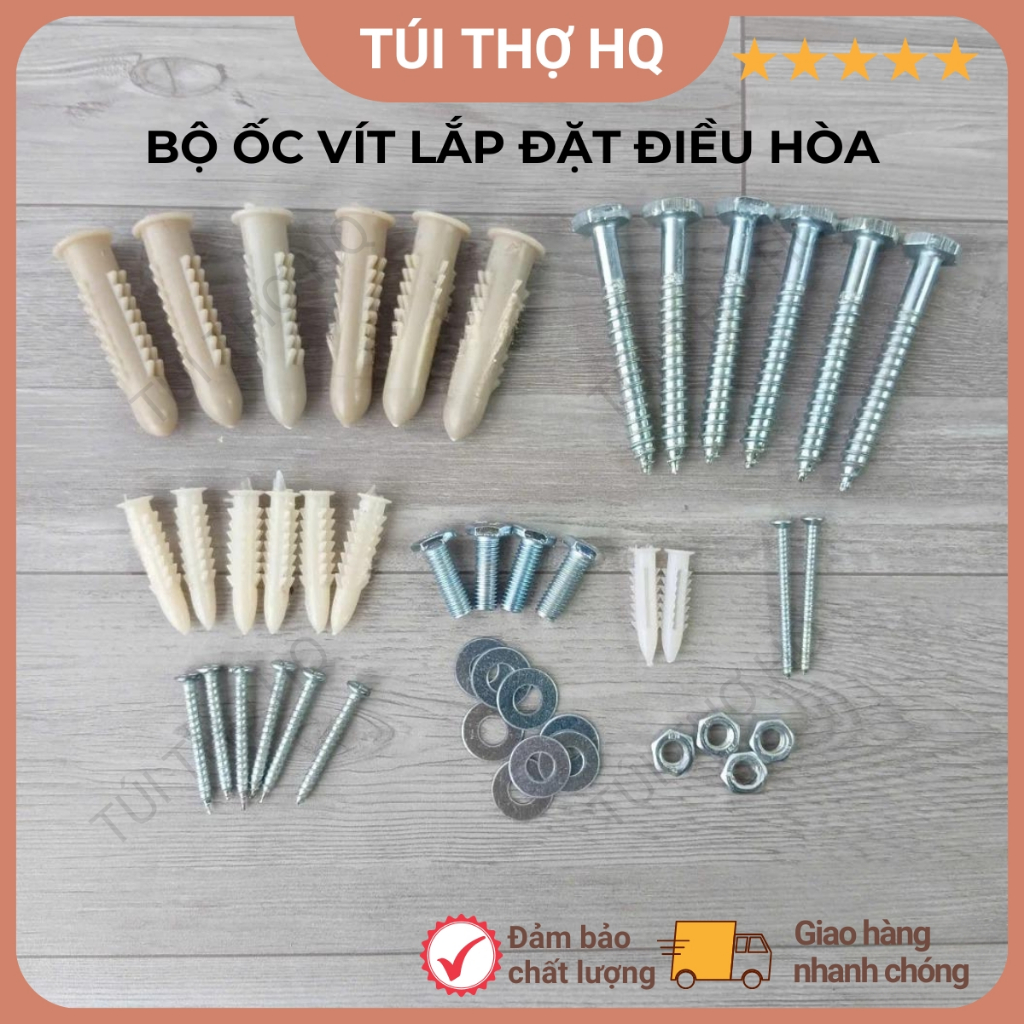 Air conditioner installation screw set - expansion screw set, air ...