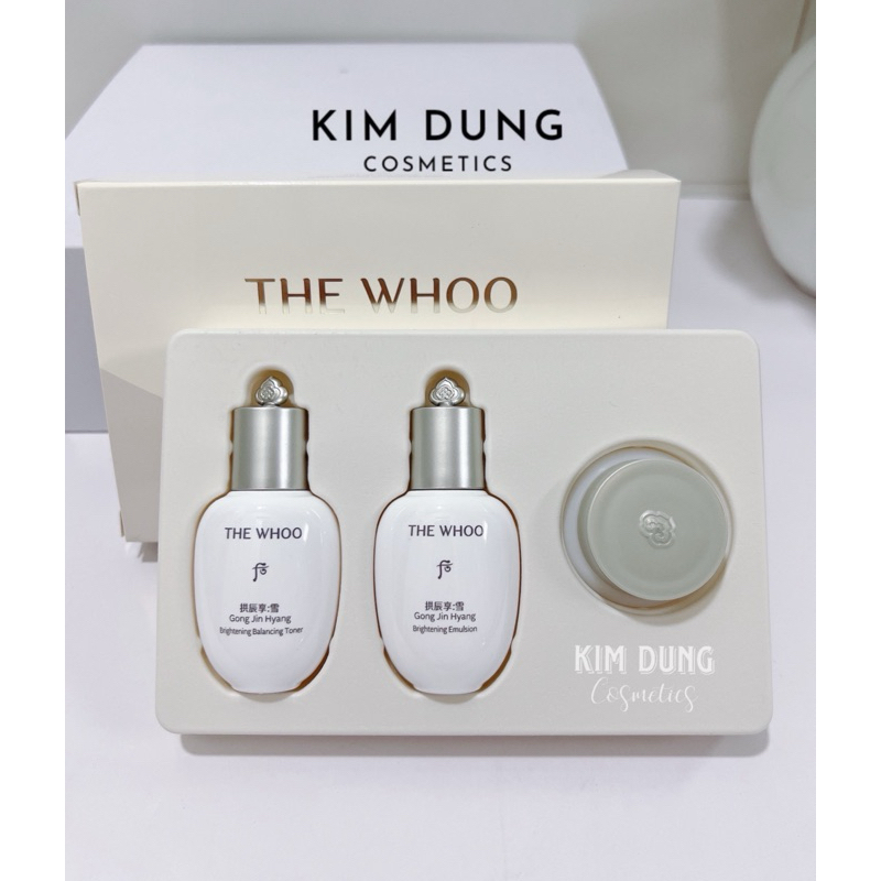 [New Model Company] THE WHOO Gong Jin Hyang Brightening mini 3-step ...
