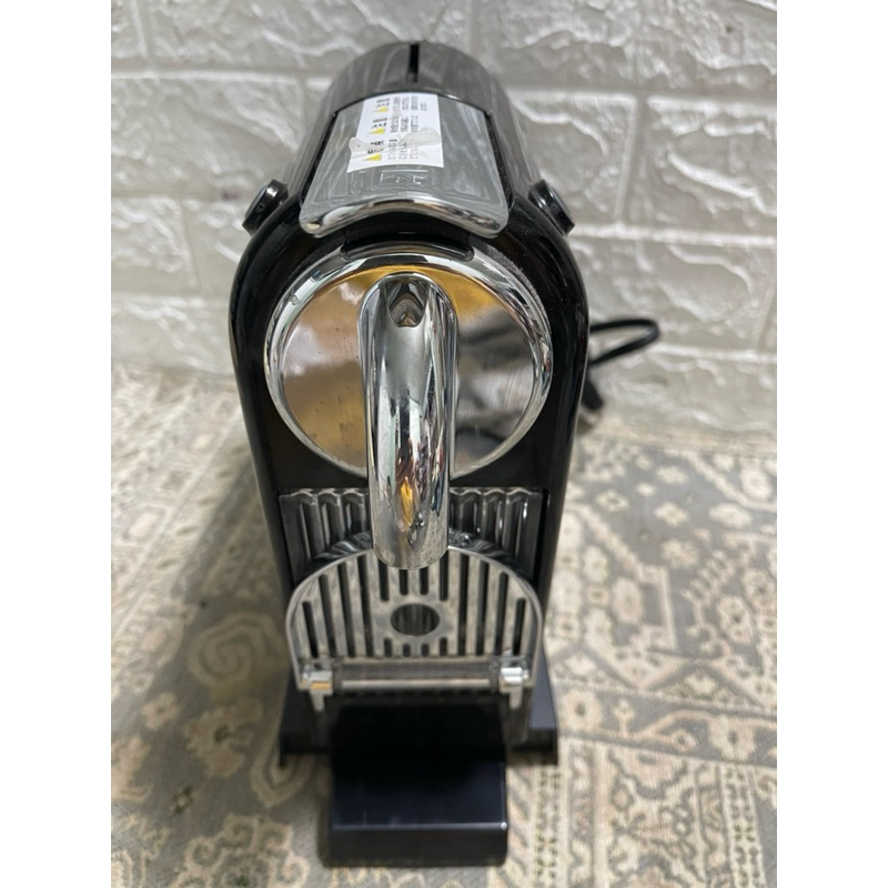 Nespresso CitiZ espresso Machine Type D110 Black/Silver Chrome Domestic ...