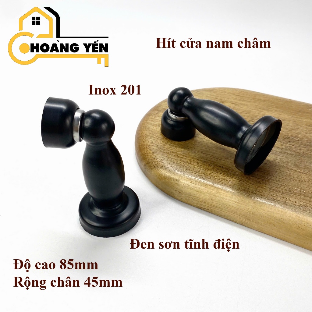 Door stopper, 201 stainless steel magnetic door stopper, noise-proof ...