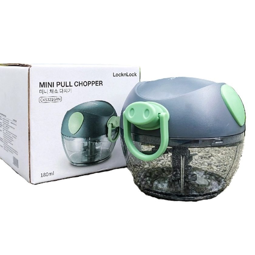Handheld Lock&Lock Mini Pull Chopper 180ml CKS321GRN | Shopee Malaysia