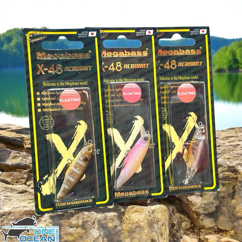 MEGABASS X-48 ACROBAT Fishing Lure | Shopee Malaysia
