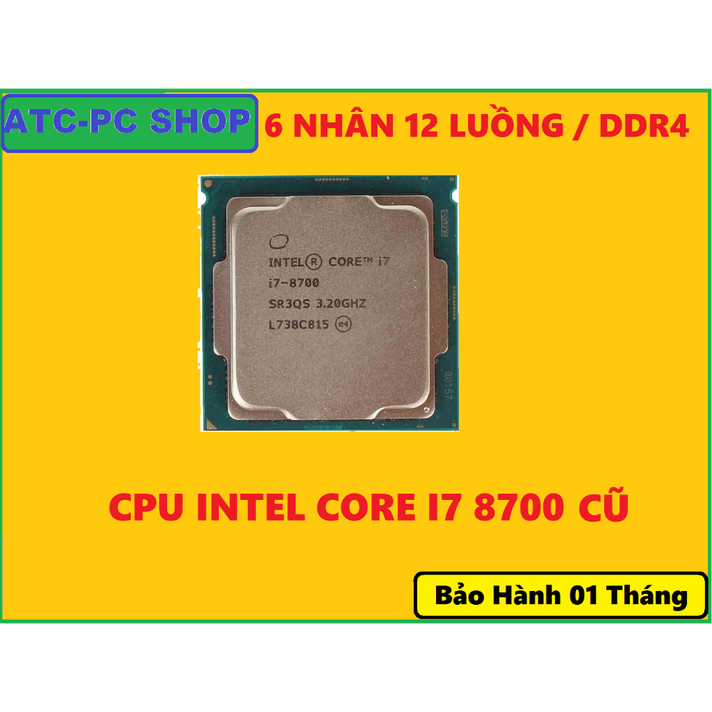 INTEL CORE I7 8700, 6700, 4790 CPU CHIP OLD PRICE | Shopee Malaysia
