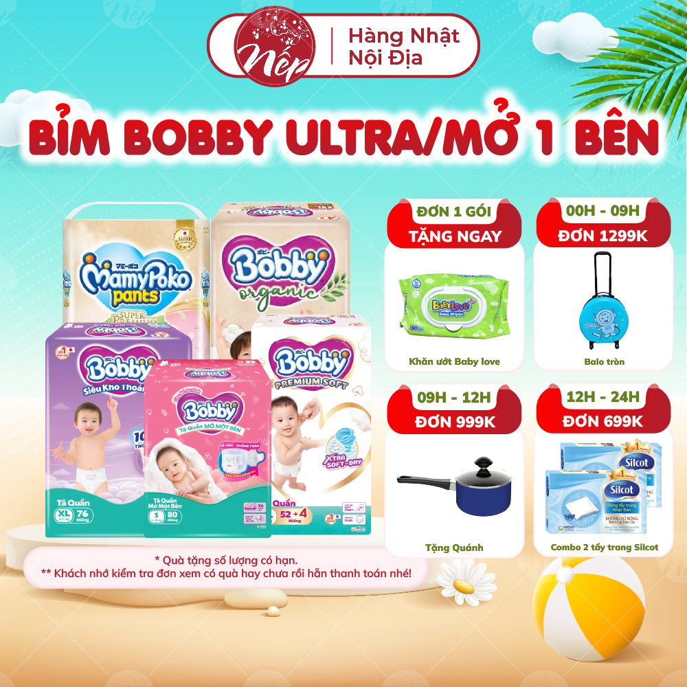 [GENUINE] Bobby Ultra+ Diaper Pants Super Dry - Super Thin, Good ...