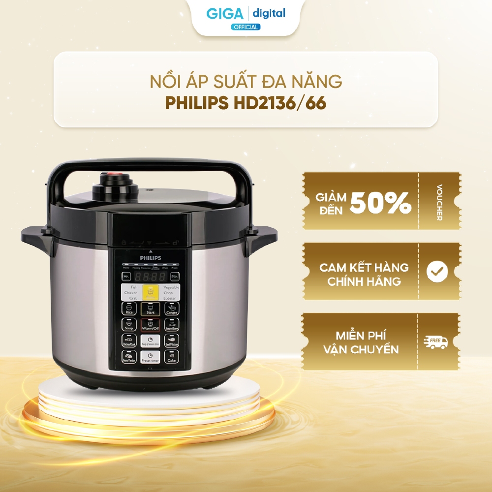 Philips HD2136/66 multi-function pressure cooker - 5 Liters - Better ...