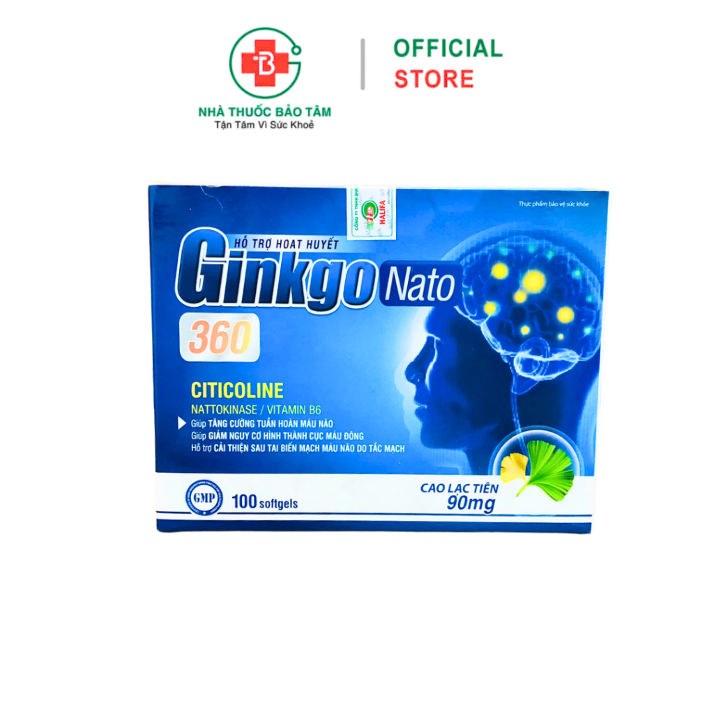Ginkgo Nato 360 Brain Nourishing Blood Supplement Supports blood ...