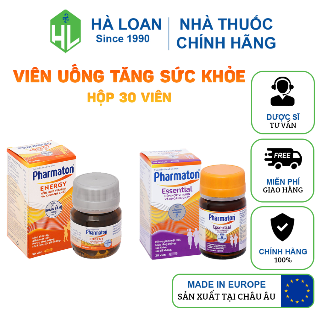 Pharmaton Energy / Pharmaton Essential health and resistance enhancing ...