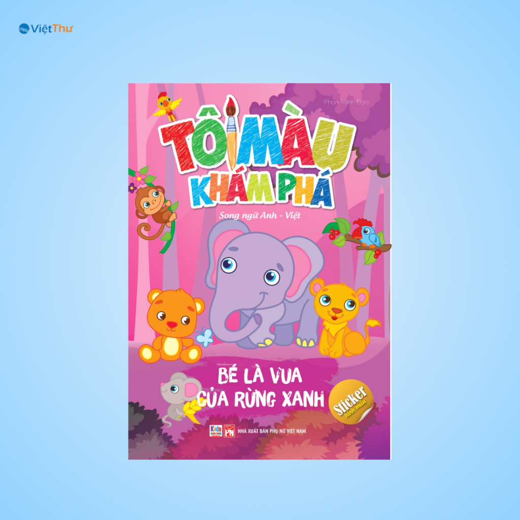 English-Vietnamese Bilingual Book - Coloring and Discovery - Children ...