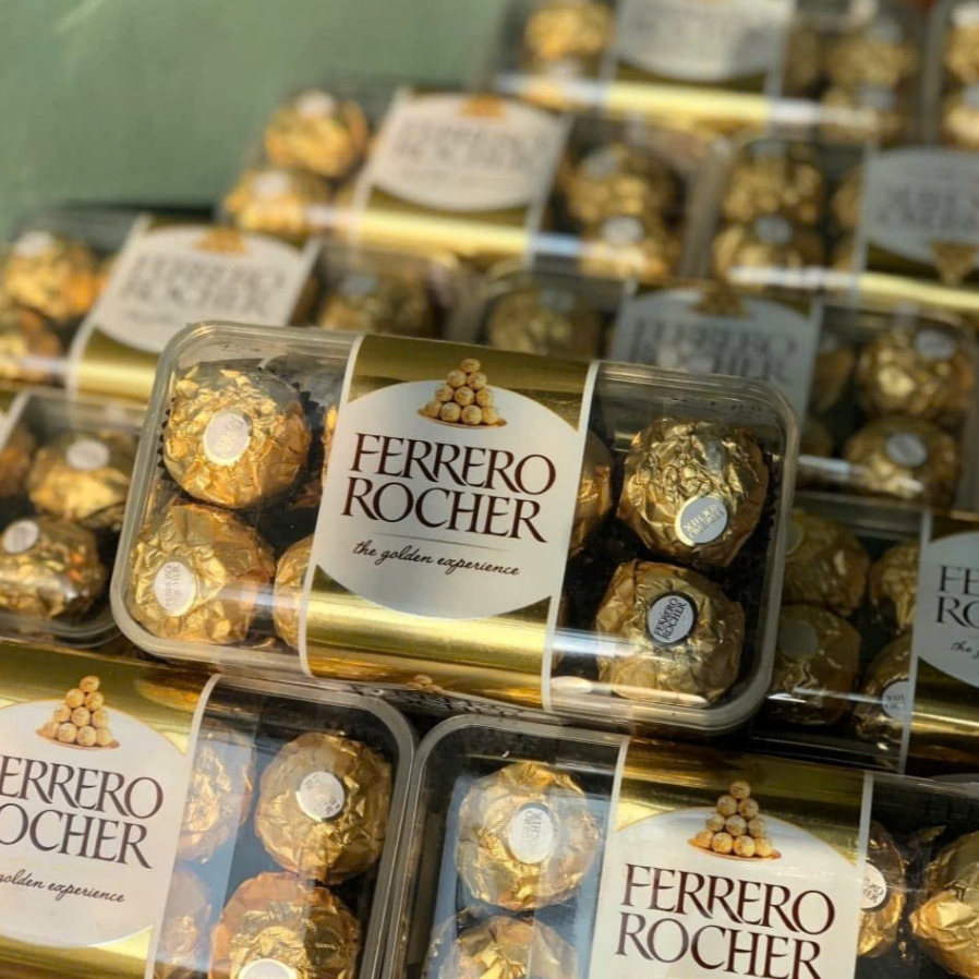 Ferrero Rocher Chocolate 16 Tablets (200g) - DATE 10/2025 | Shopee Malaysia