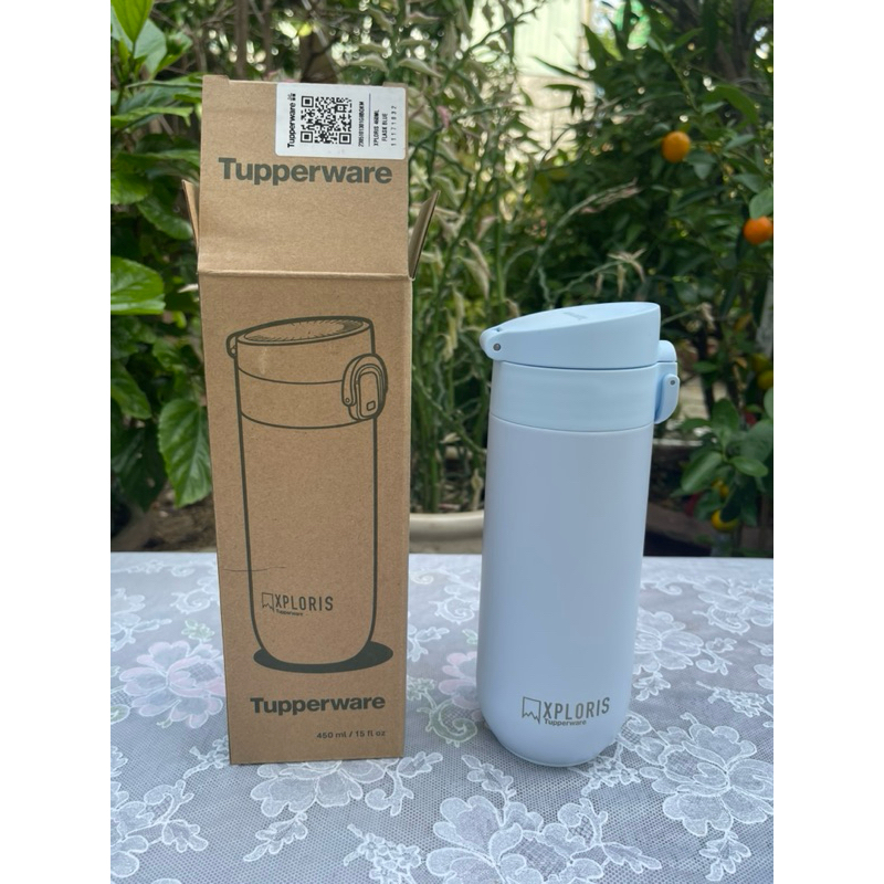 Genuine Tupperware Xploris Flask 450ml thermos bottle Tupperware Viet ...