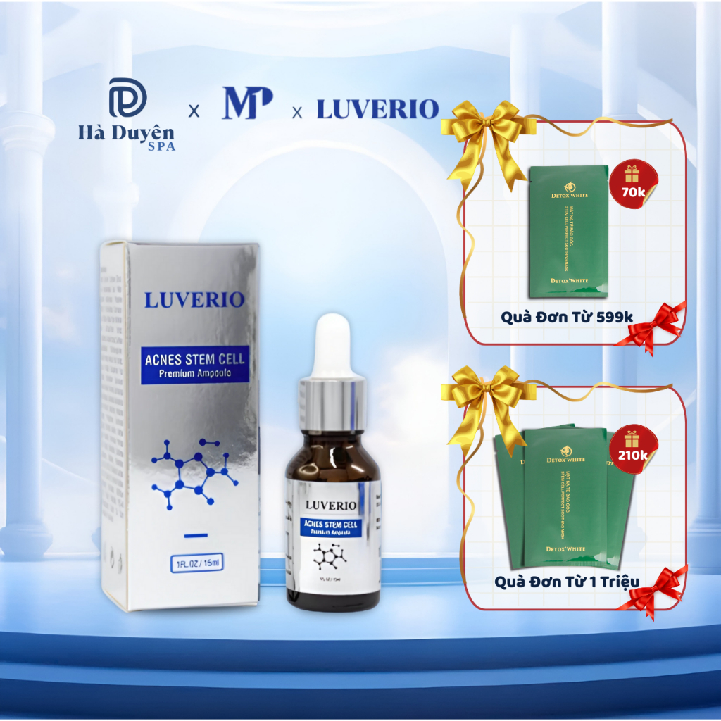 Acnes Stem Cell LUVERIO Stem Cell Serum - Removes dark spots, restores ...