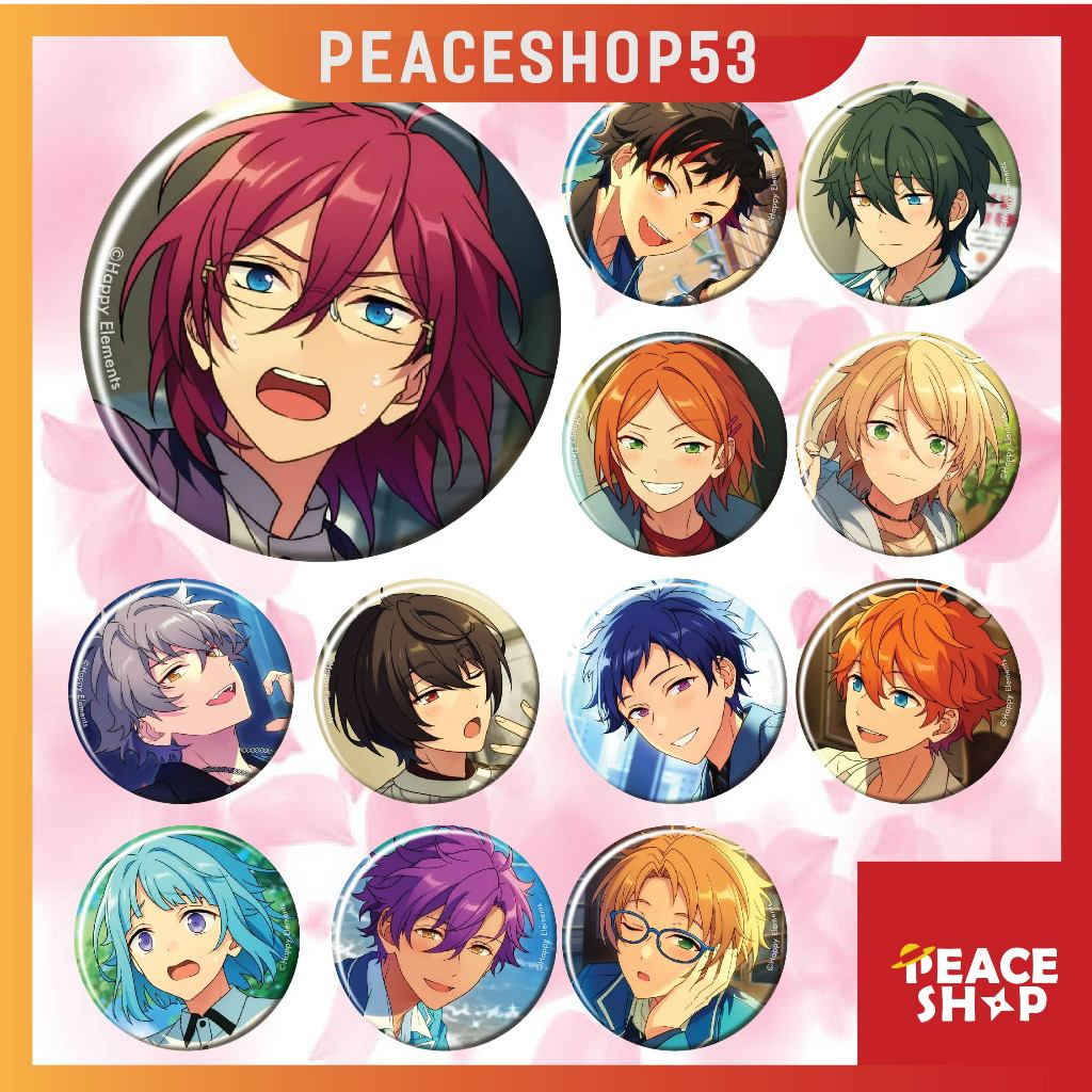 Ensemble Stars Badge Glitter Badge Anime Manga Game Ensemble Star ...