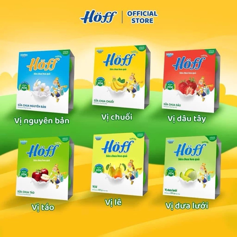 (Date December 2025) Hoff milk whey/yogurt for babies from 6 months, 4 boxes x 55gr | Shopee ...