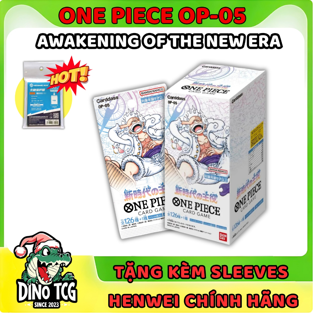 [Free HW sleeves bag] One Piece Card Game Booster Box OP-05 Japanese ...