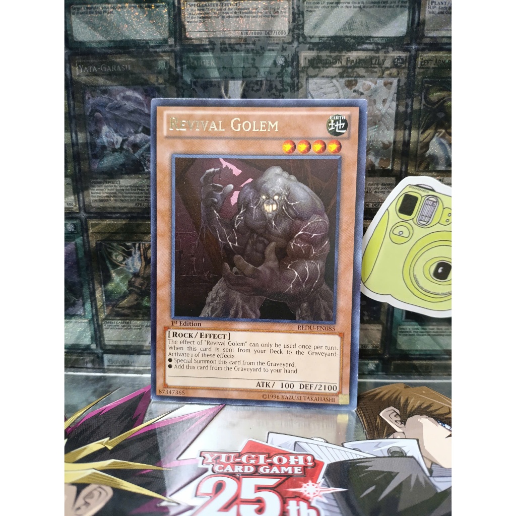[ Do Lac Yugioh ] Card Mint90 Yugioh Monster Revival Golem - Rare ...