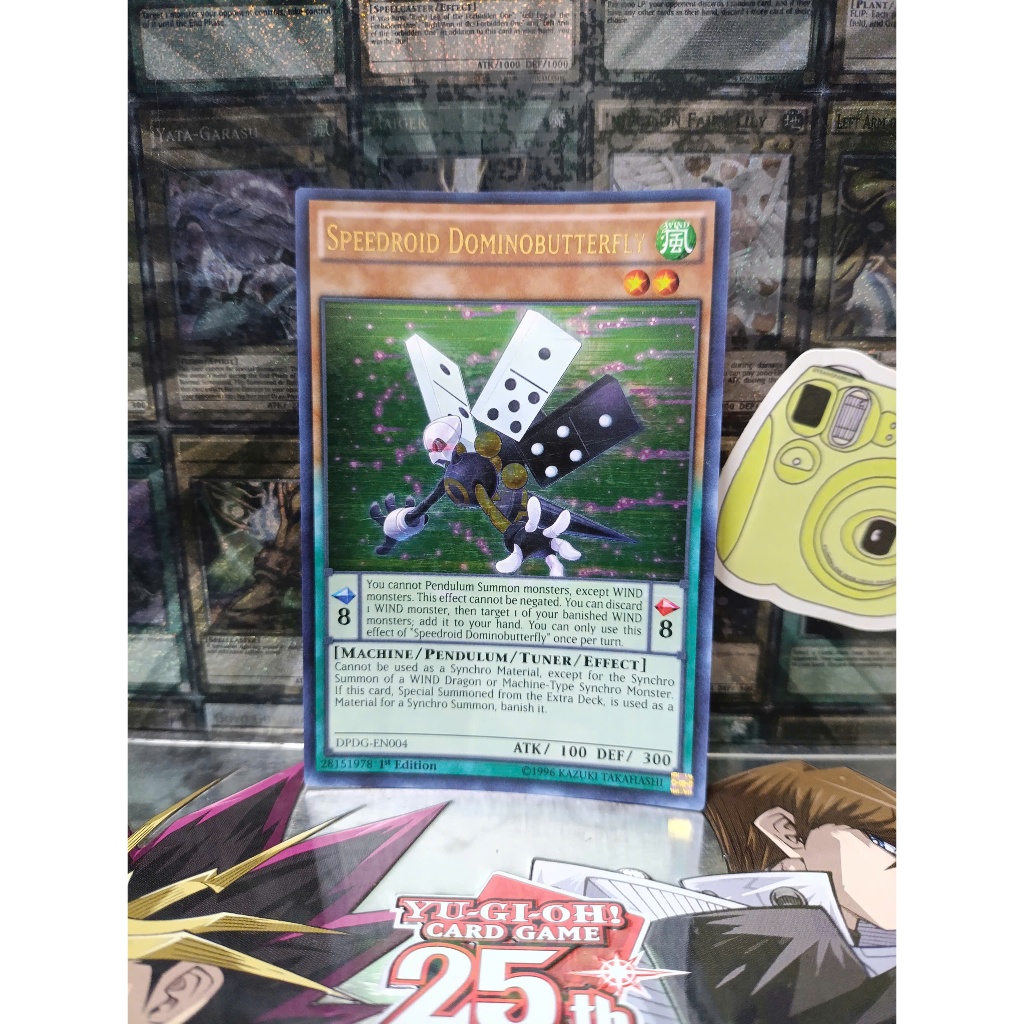 [ Do Lac Yugioh ] Card Mint90 Yugioh Monster Speedroid Dominobutterfly ...