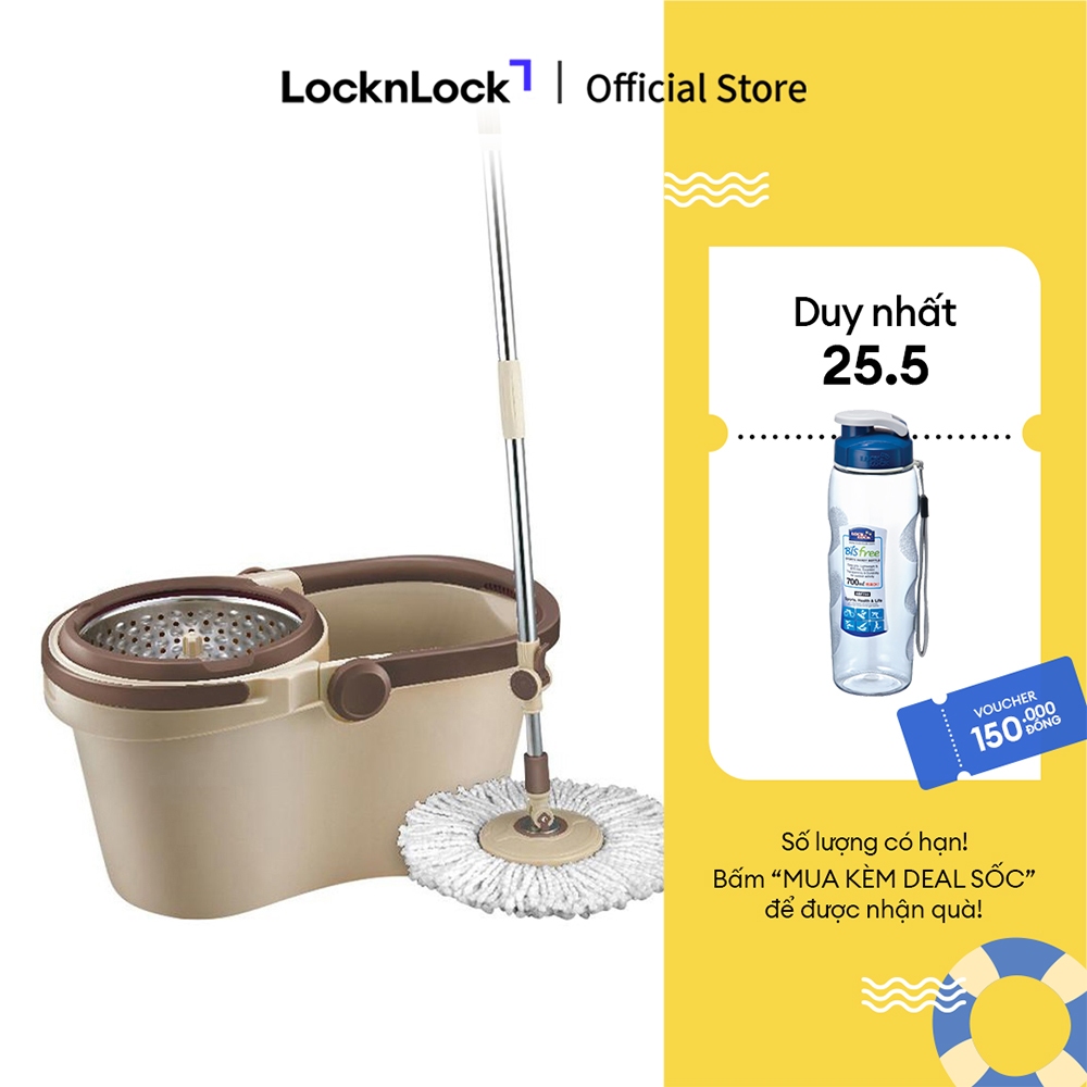 Compact Spin Mop Lock&Lock - ETM466 | Shopee Malaysia