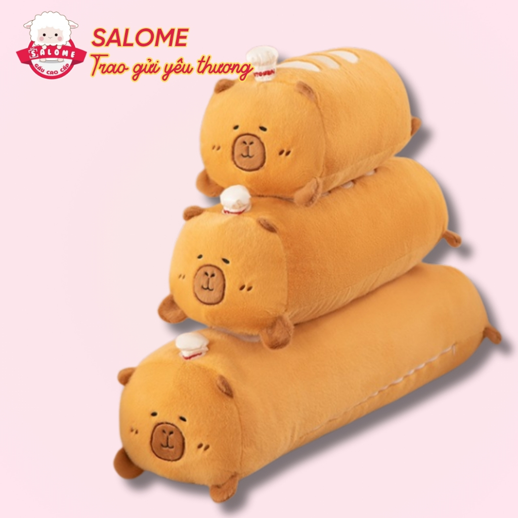 Capybara Teddy Bear Bread Guinea Pig Cute Bread SALOME Stuffed Animal ...