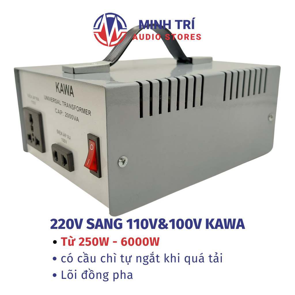 Kawa Premium 220v to 110v-100v Power Converter 250W - 6000W, Auto ...