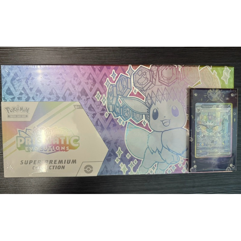 Genuine pokemon Prismatic Evolutions SPC Special Premium Collection box ...