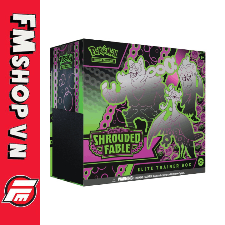 (New) TCG Elite Trainer Box pokemon Shrouded Fables | Shopee Malaysia