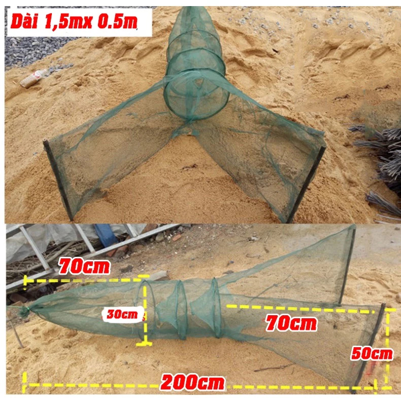 Dang Ca - Don Fish Block Ditch - Drain to effectively catch shrimp ...