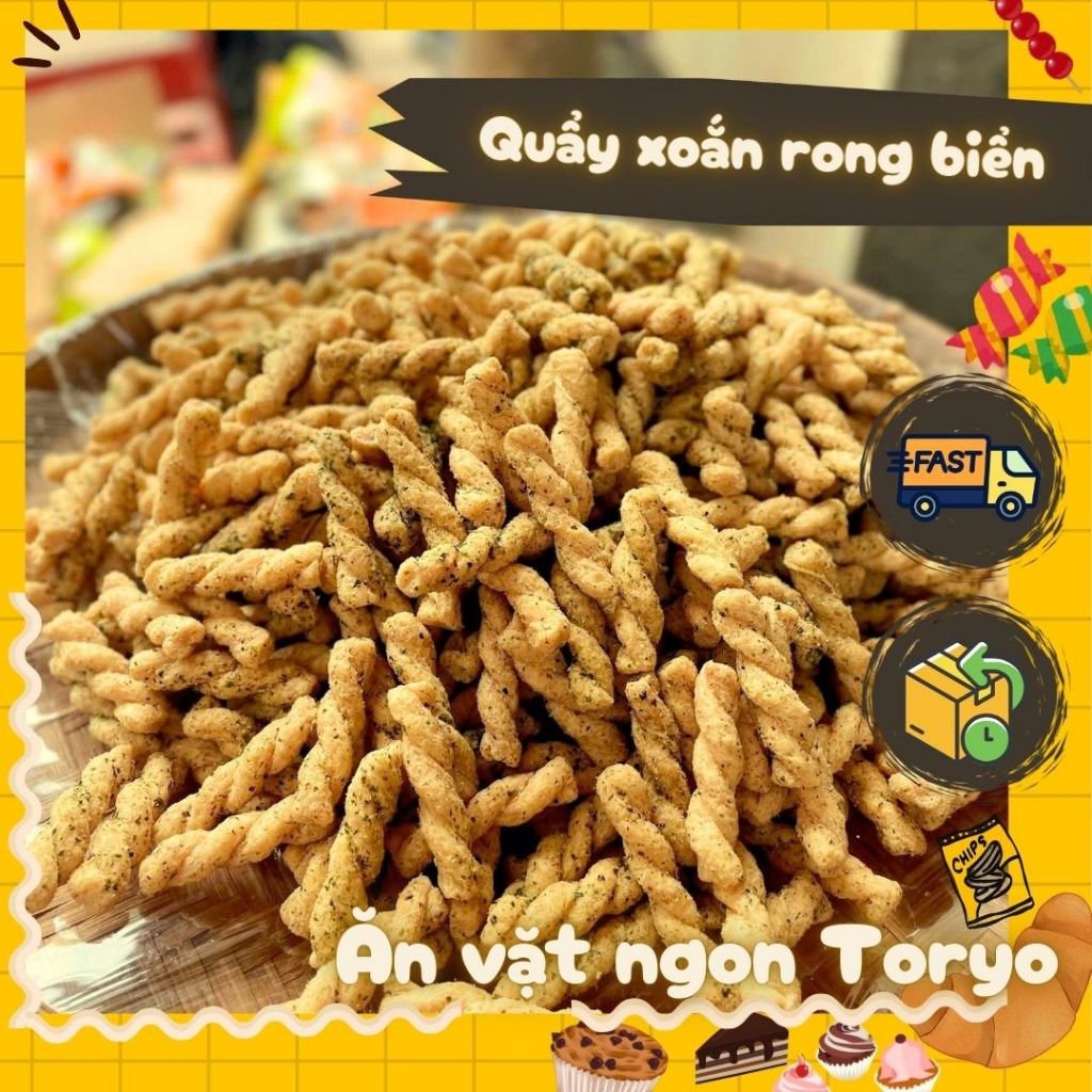Delicious crispy flavored seaweed twisted Snack - childhood snacks ...
