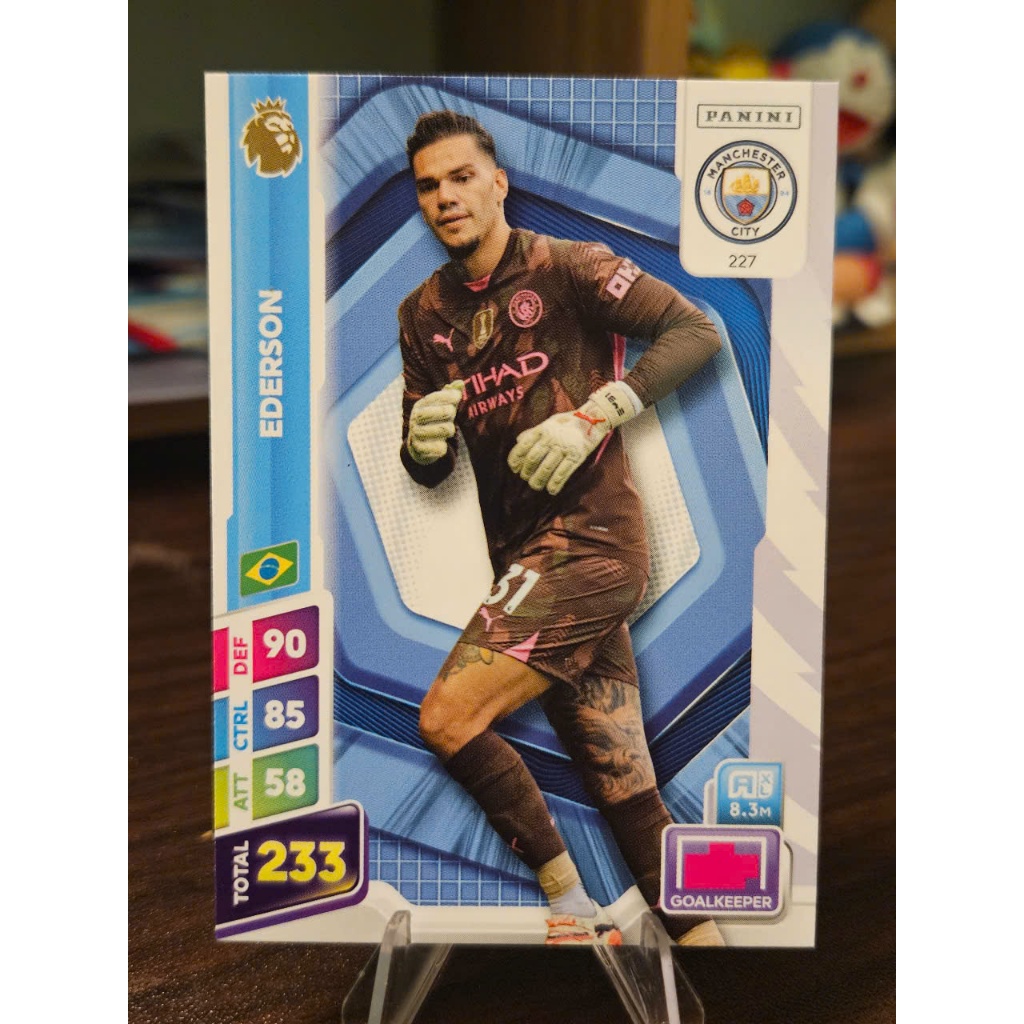 Ederson Panini Premier League Plus Card 2024/2025 (Manchester City) (24 ...
