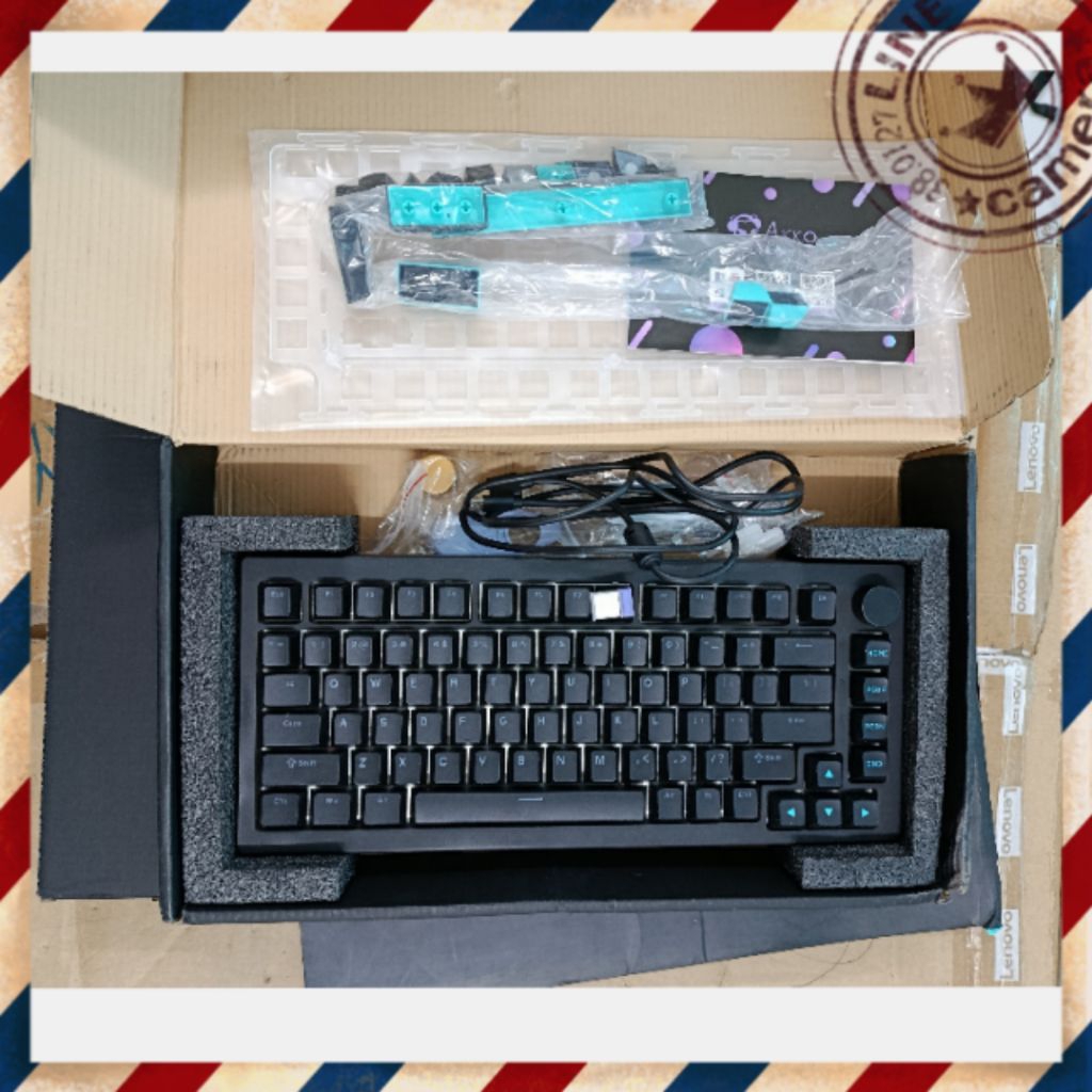 Genuine used Akko 5075 mechanical keyboard 86% new | Shopee Malaysia
