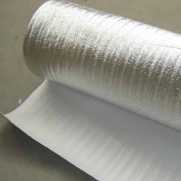 Silver single-sided insulation foam 2mm thick - Heat-resistant, sound ...