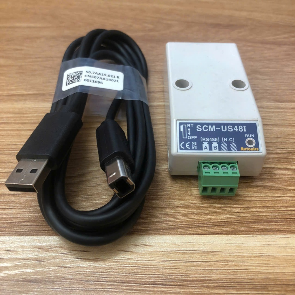 Autonics SCM-US48I USB 2.0 to RS-485 4-wire screw terminal Converter ...
