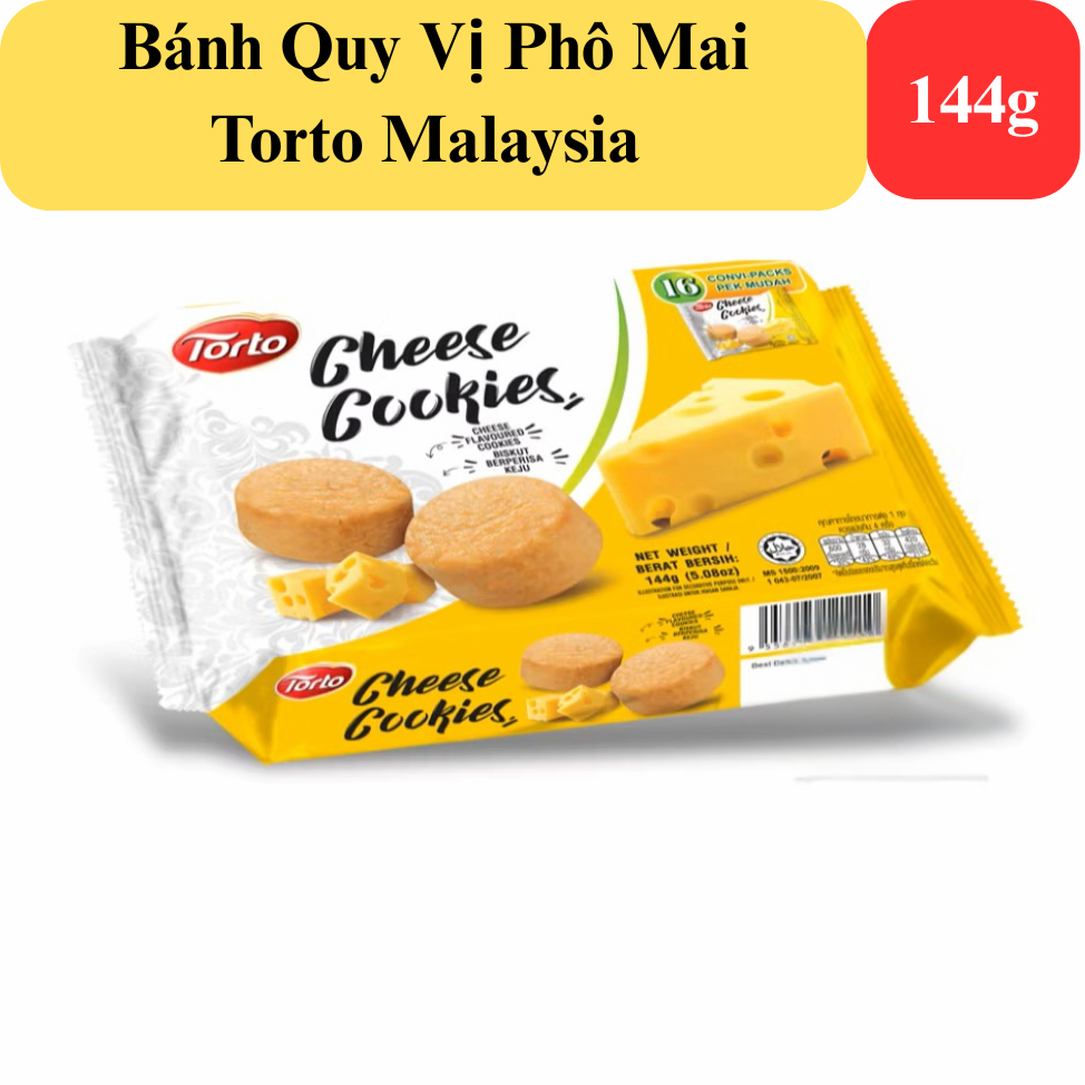 Malaysian Torto Cheese Cookies 144g | Shopee Malaysia